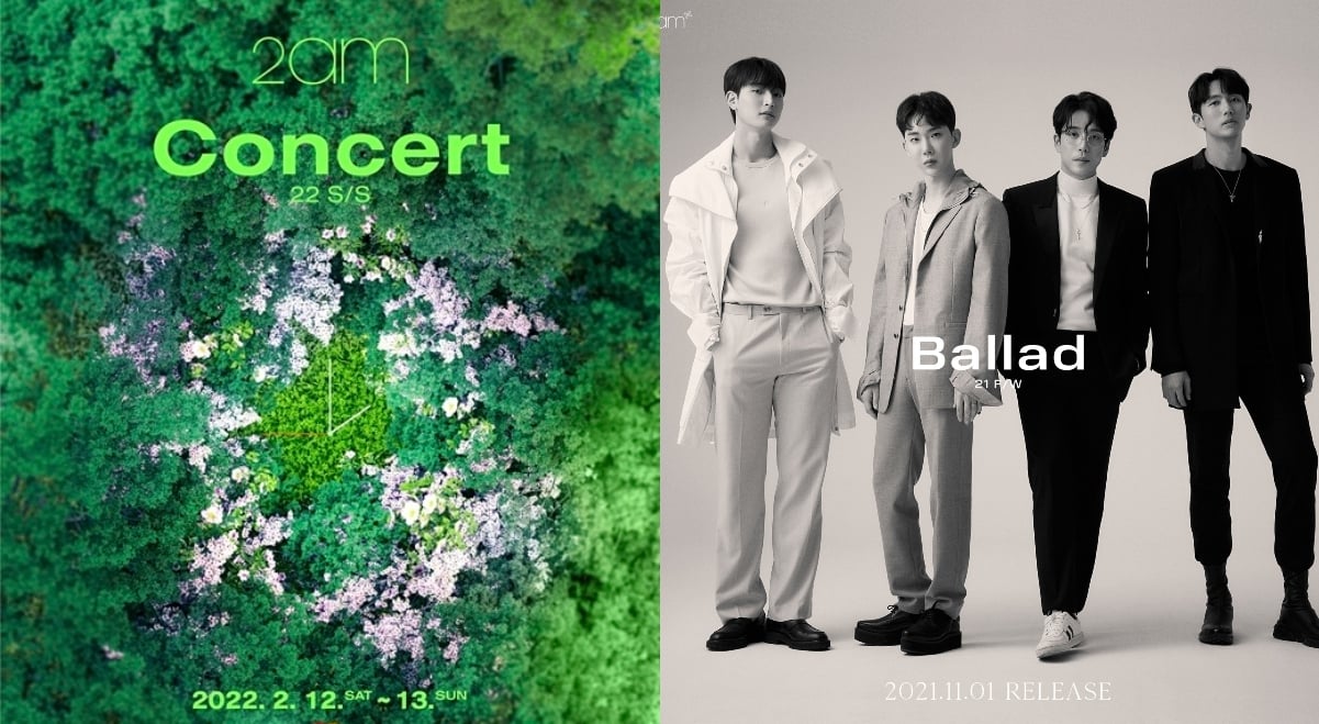 2AM unveil a teaser poster for their first solo concert in 9 years ...