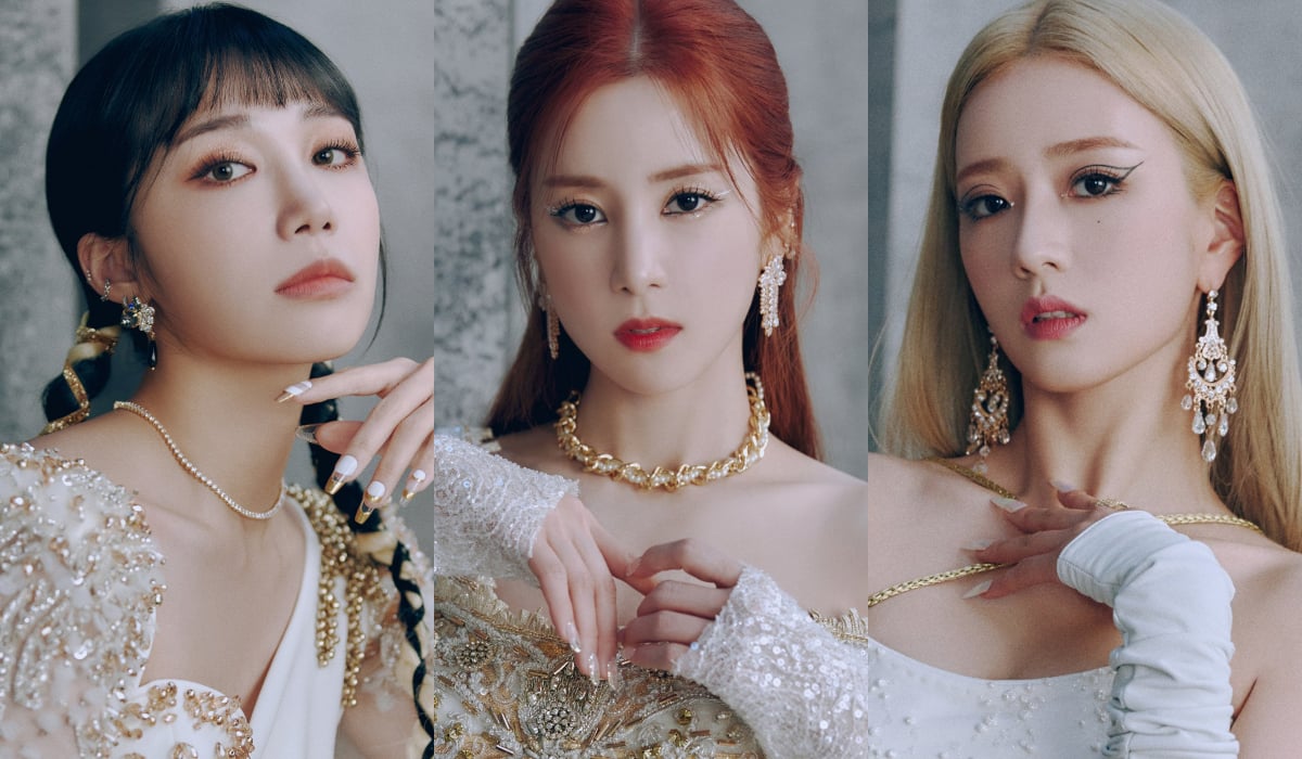 A Pink's Chorong, Eunji, and Bomi stun in new individual concept teasers for 'HORN' | allkpop