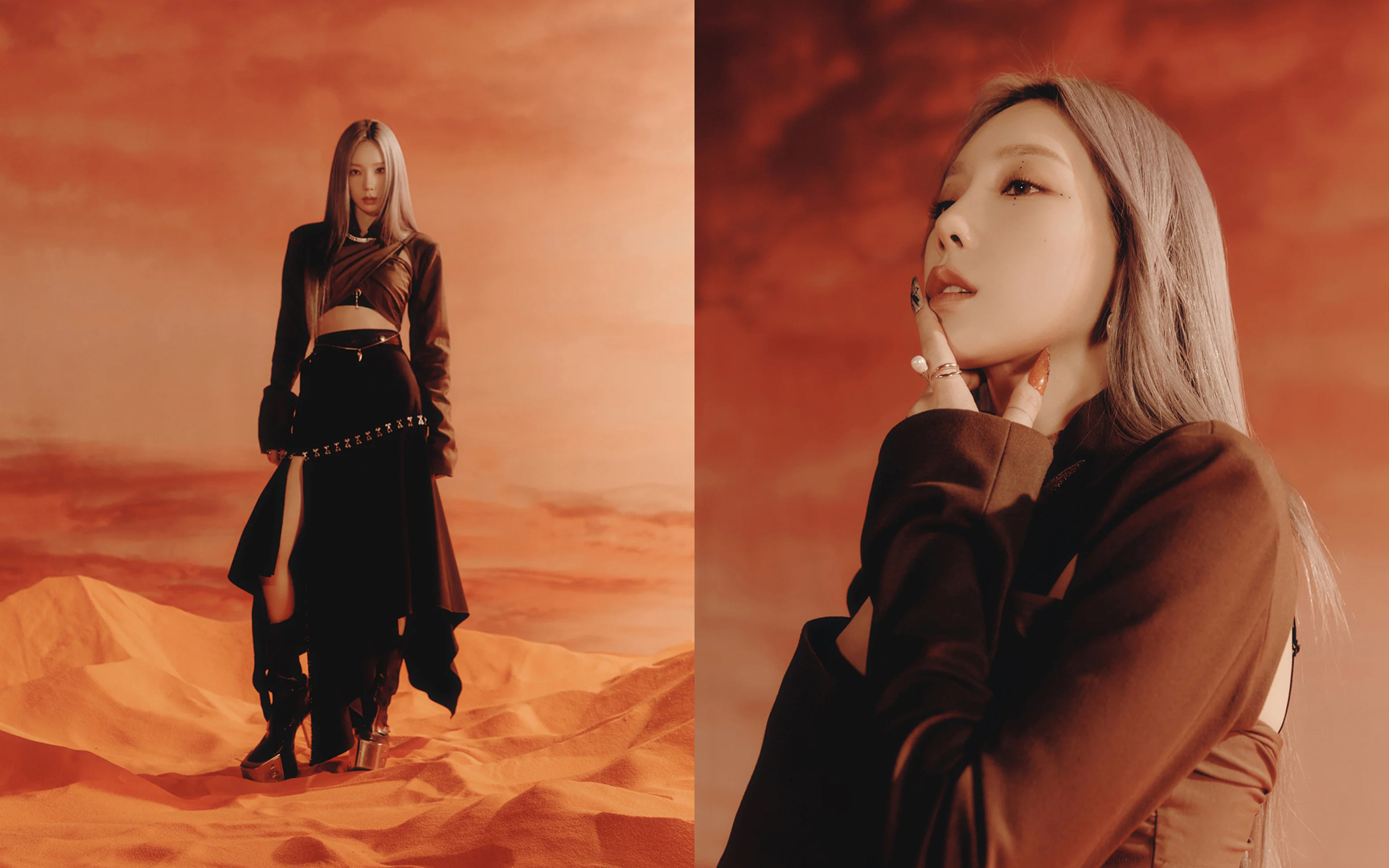 Girls' Generation's Taeyeon is a charismatic desert queen in the latest ...