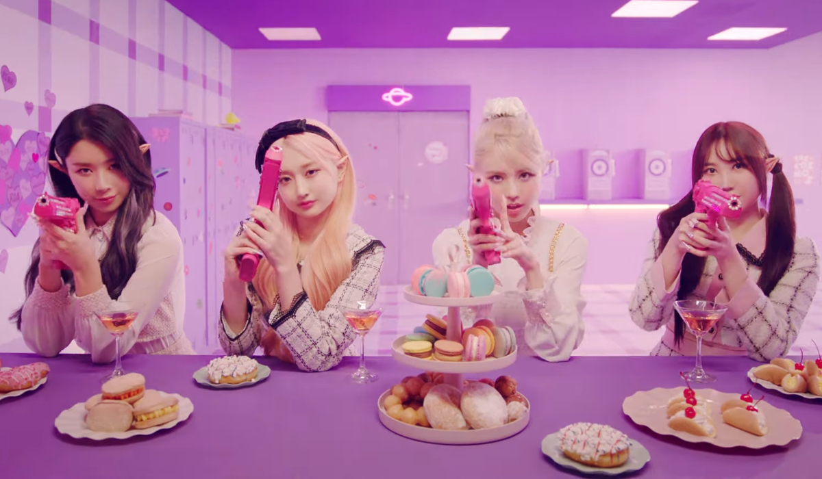 Rocking Doll are high-teen aliens in playful MV for 'Heart Rider' | allkpop