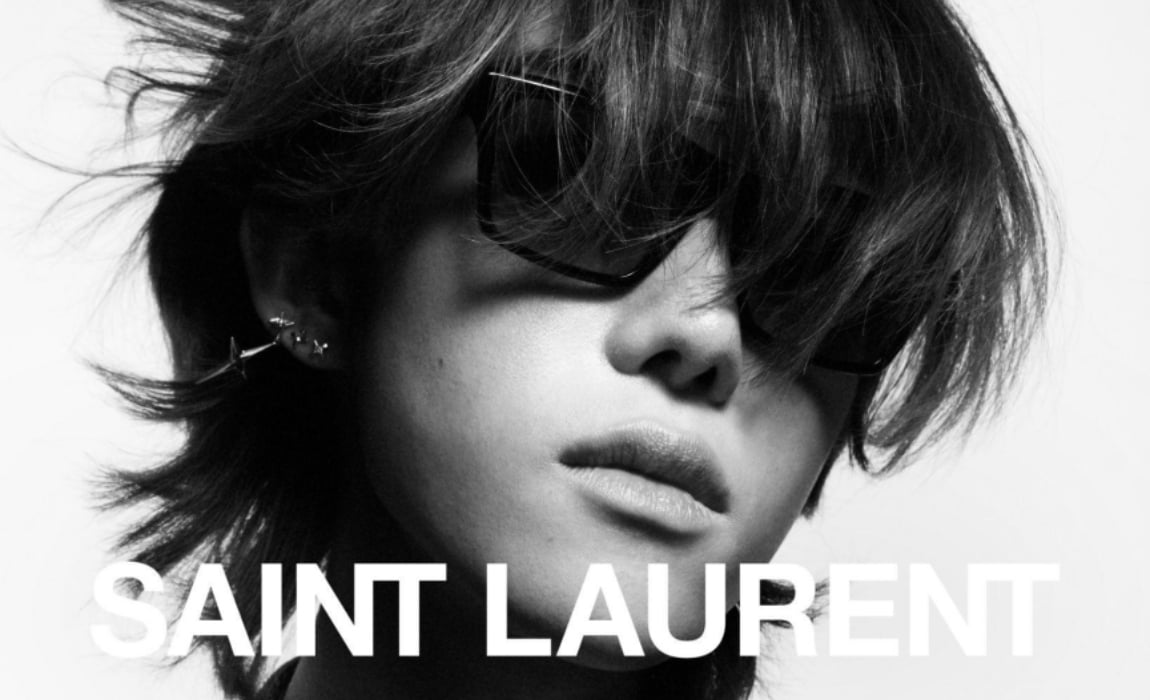 LØREN selected as an endorsement model for Saint Laurent's 2022 eyewear ...