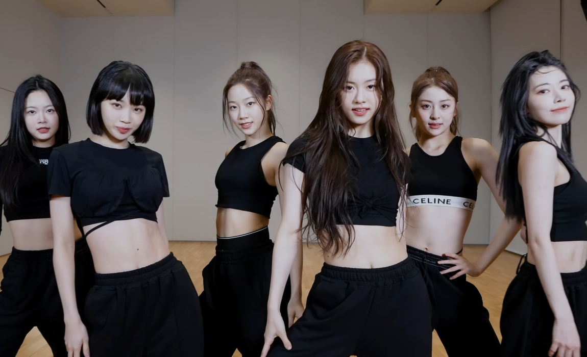 LE SSERAFIM puts on a confident performance in 'FEARLESS' dance ...