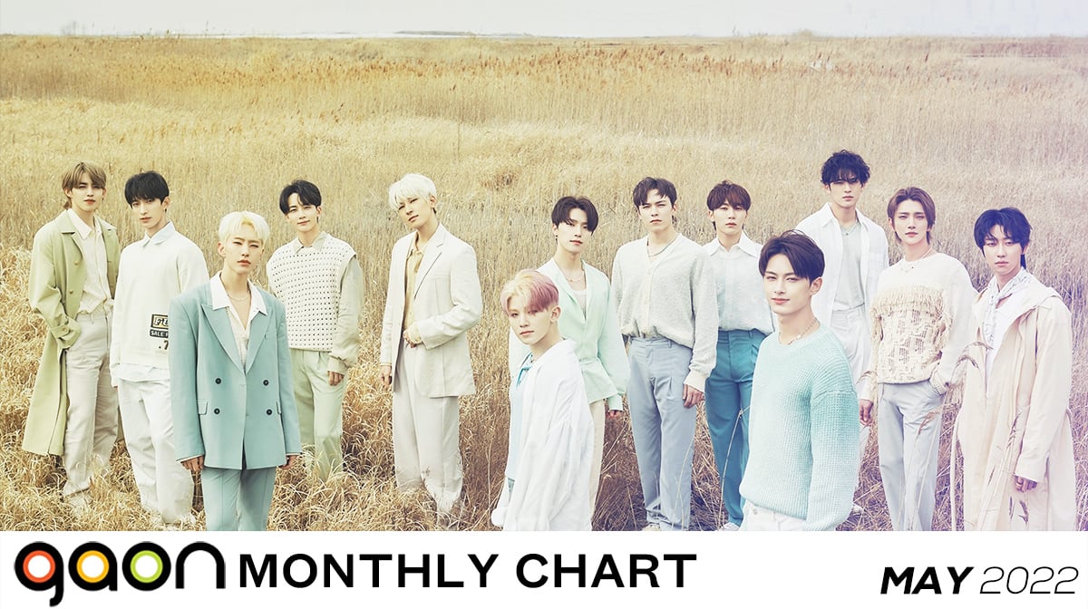 Gaon Chart releases chart rankings for the month of May 2022 | allkpop