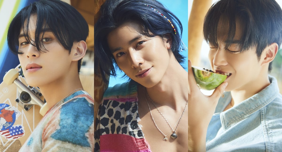 SF9 is summer ready in individual concept photos for 'THE WAVE OF9 ...