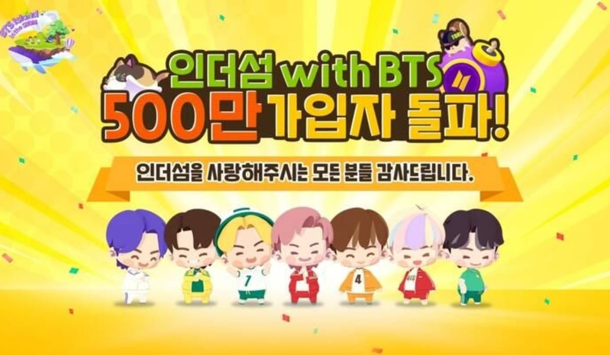 BTS' mobile game 'BTS Island: In the SEOM' hits 5M users just 12 days ...