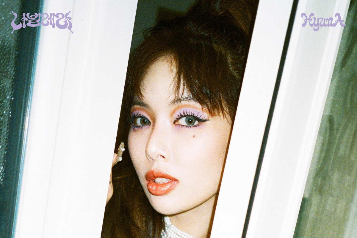 HyunA rocks her purple eyeshadow in latest 'Nabillera' teaser photos ...