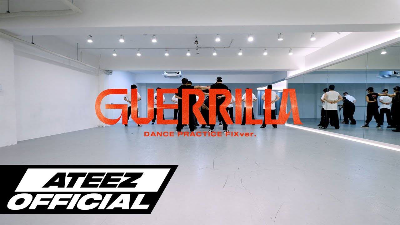 ATEEZ drop powerful 'Guerrilla' choreography practice video | allkpop