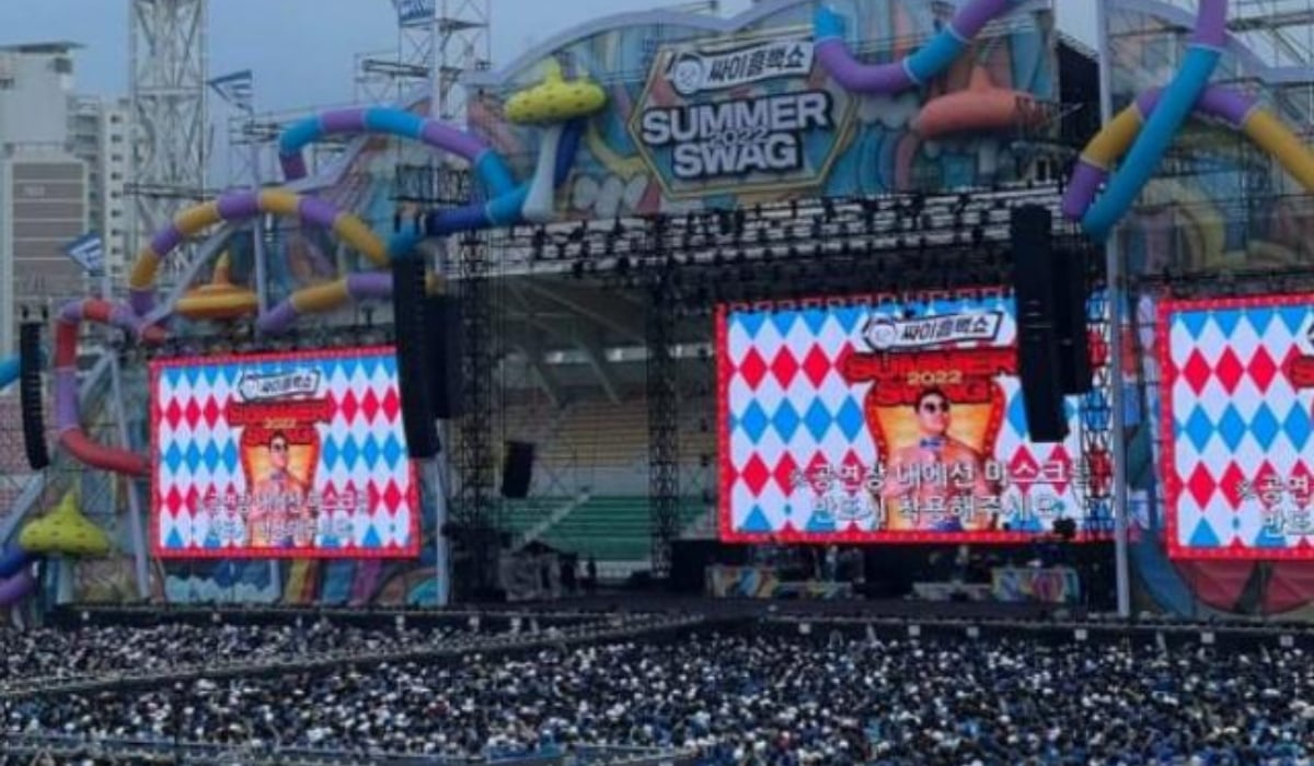 Venue staff member dies while dismantling stage after Psy's 'Summer ...