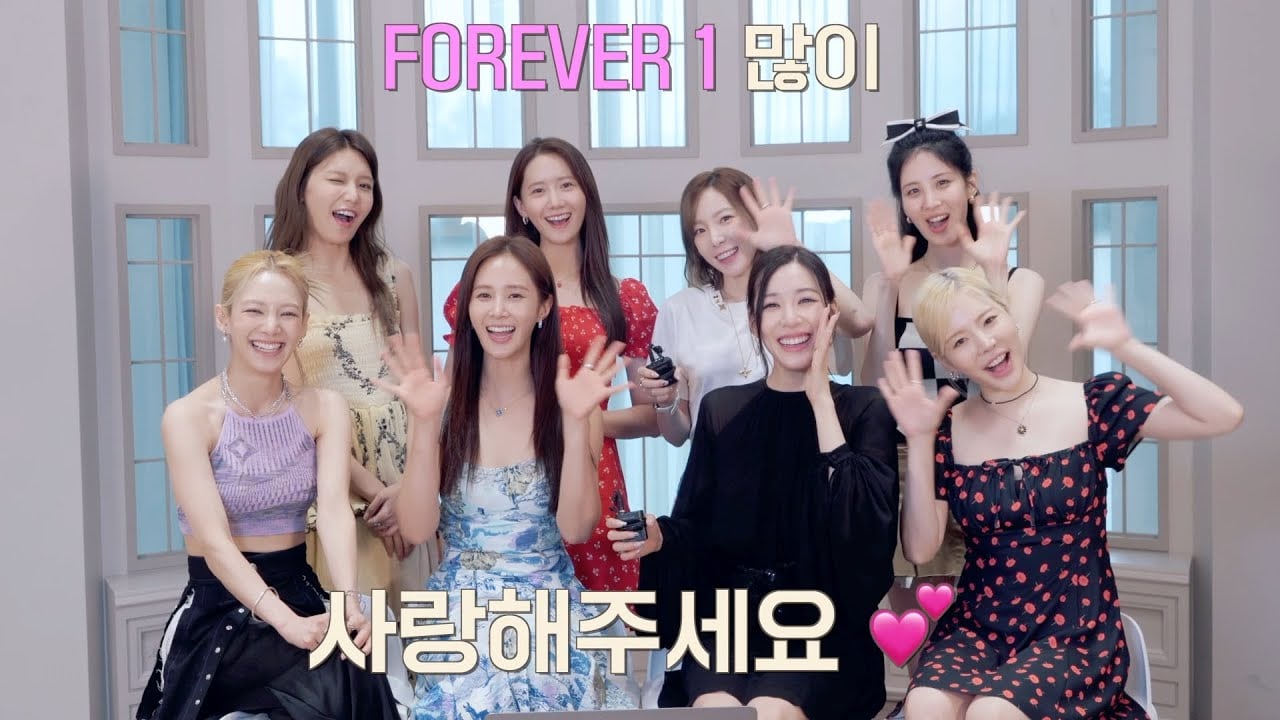 Girls' Generation react to long-awaited comeback MV for 'Forever 1 ...