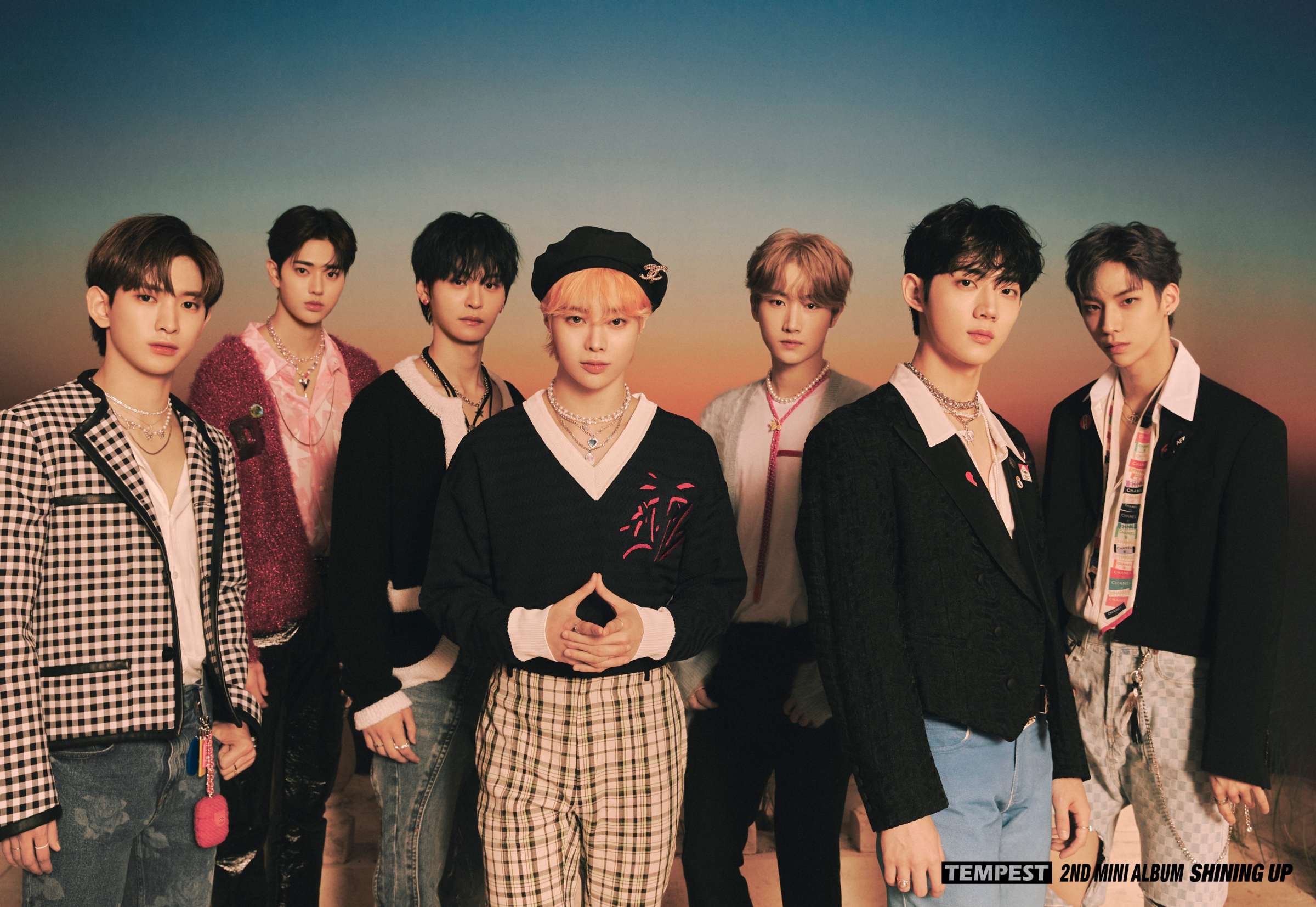 TEMPEST pose in the sunset in new group teaser photos for their second ...