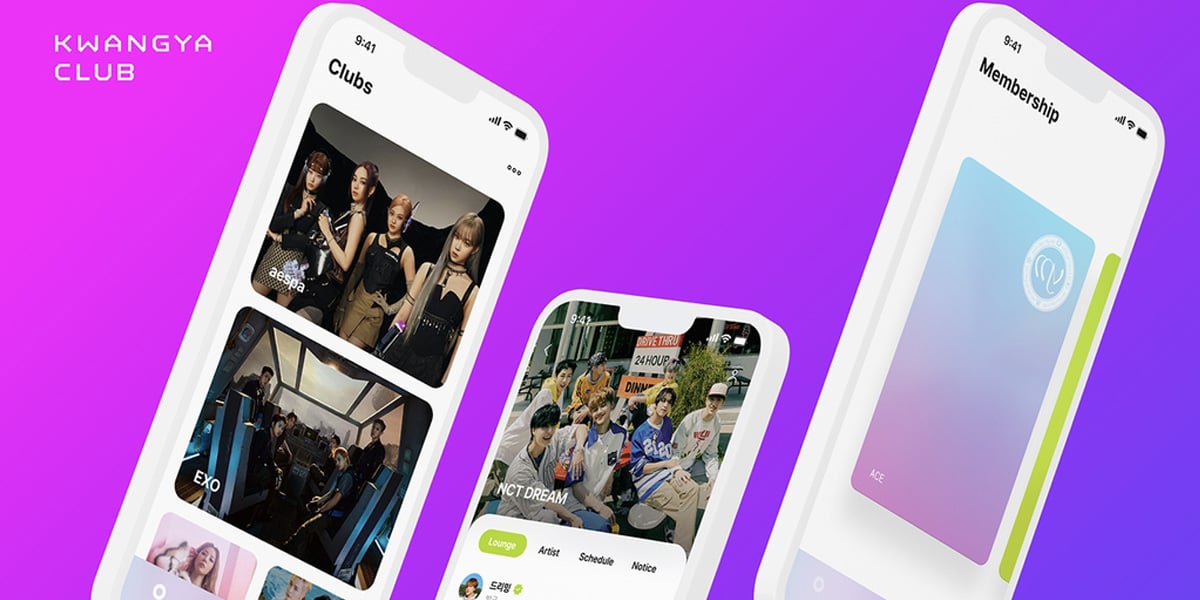 SM Entertainment officially launches its own fan community, 'KWANGYA ...