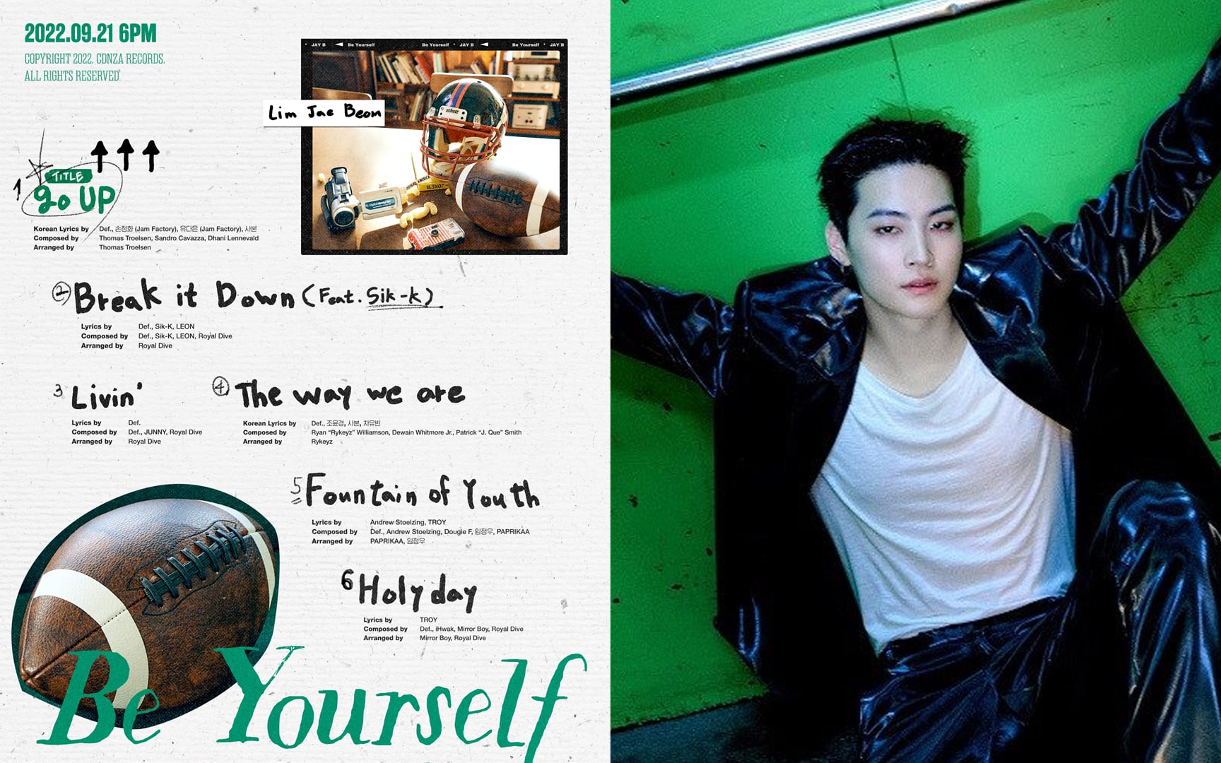 GOT7's Jay B continues with his comeback preparations with the release ...