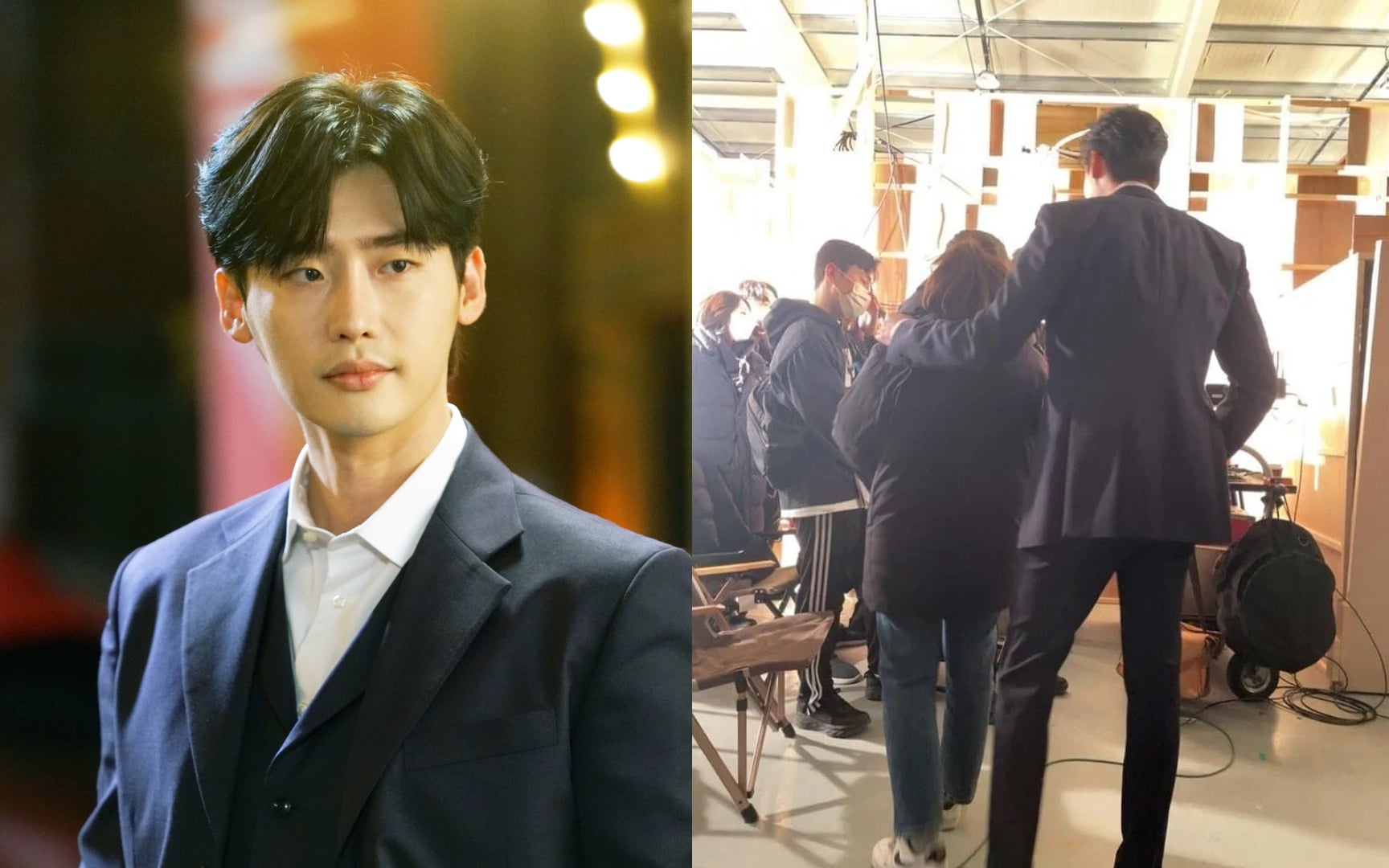 "He's like a character straight out of a comic book," Lee Jong Suk ...