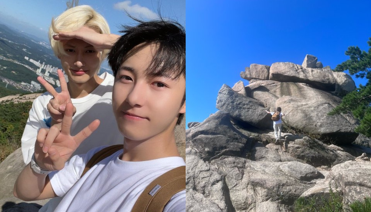 Seventeen's Jun & NCT's Renjun show off their bromance on top of the ...