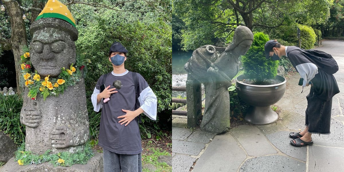 EXO's Kai updates fans with healing photos from Jeju island | allkpop