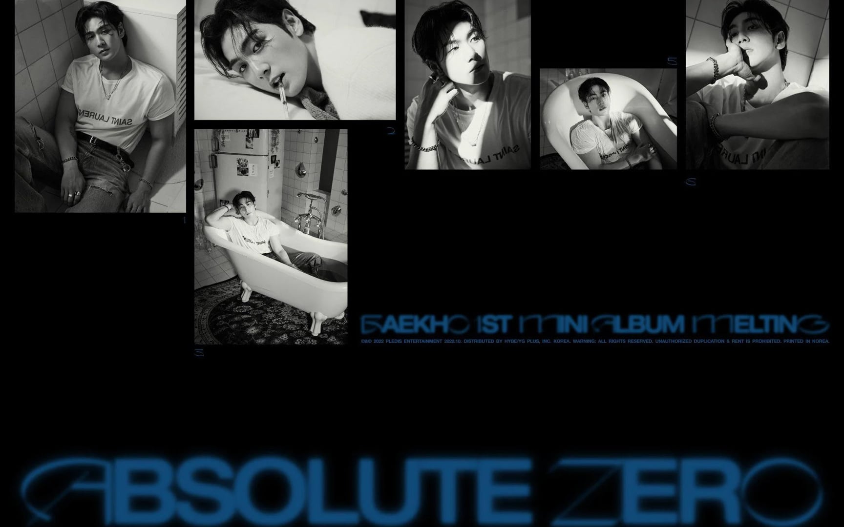 Baekho is ready to melt the hearts of his fans with stunning black and white teaser photos for ...