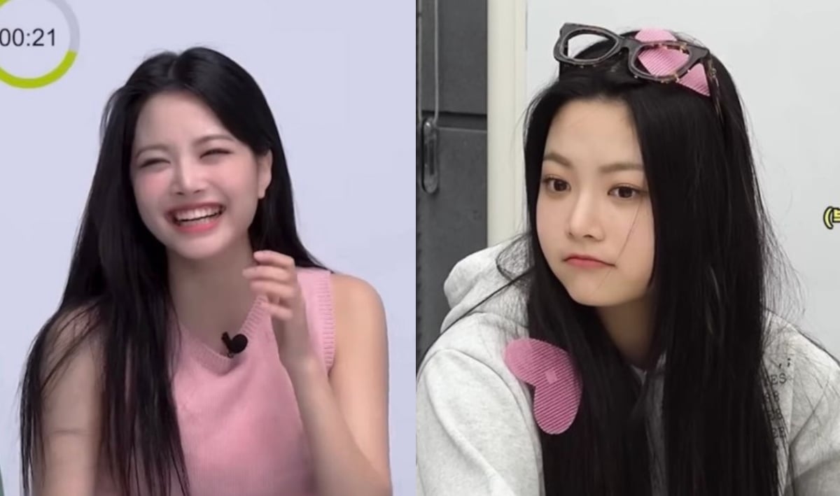 Netizens think LE SSERAFIM's Hong Eunchae looks like a mix of Red ...