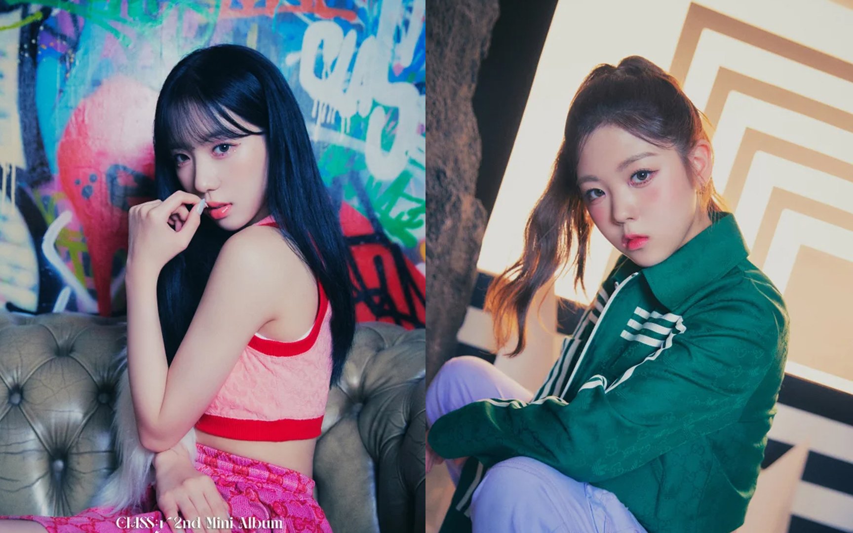 CLASS:y unveils individual teaser photos for Hyeju and Riwon in preparation for their 2nd mini ...