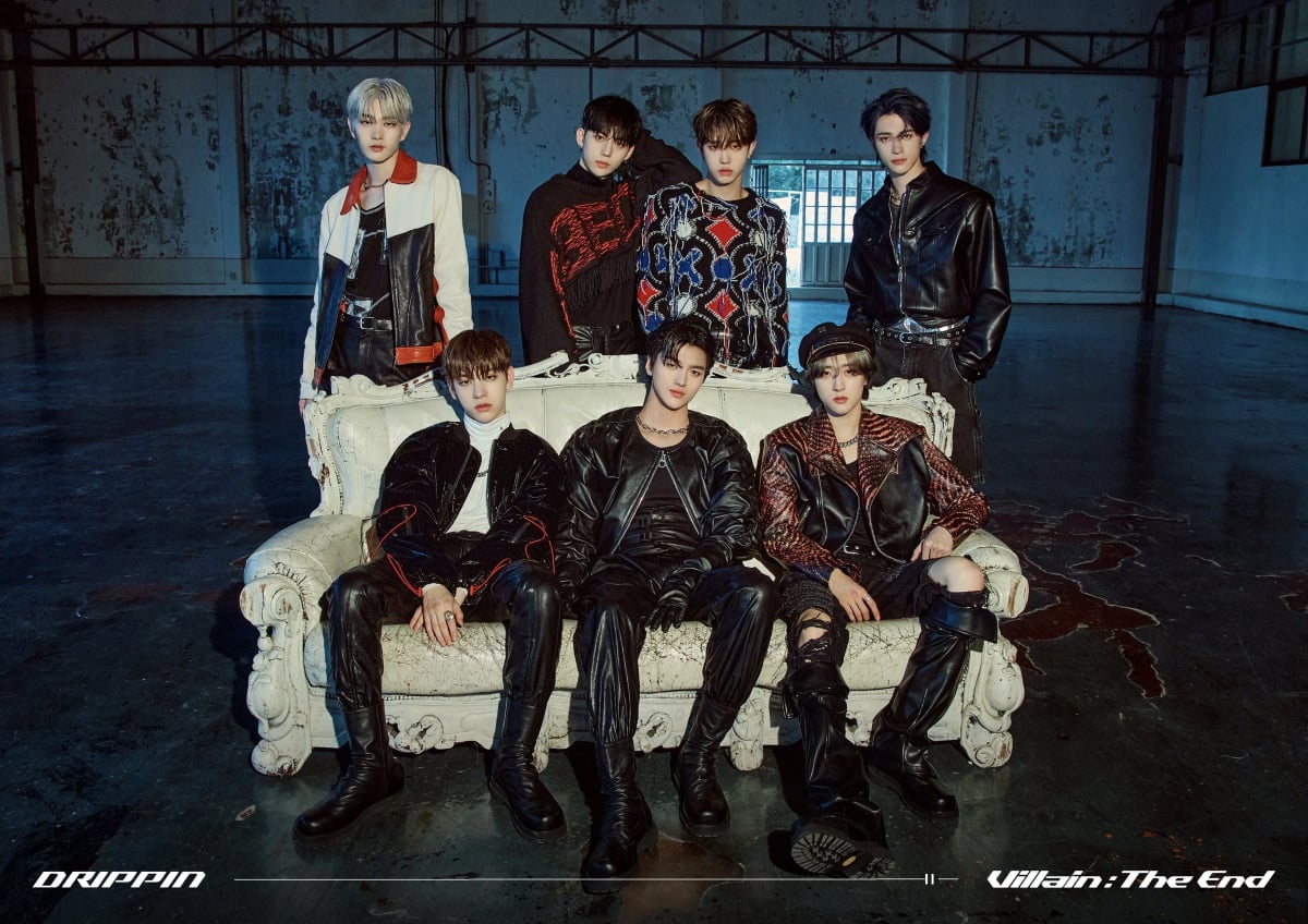 DRIPPIN reveal darker look in new 'Villain : The End' album teaser ...