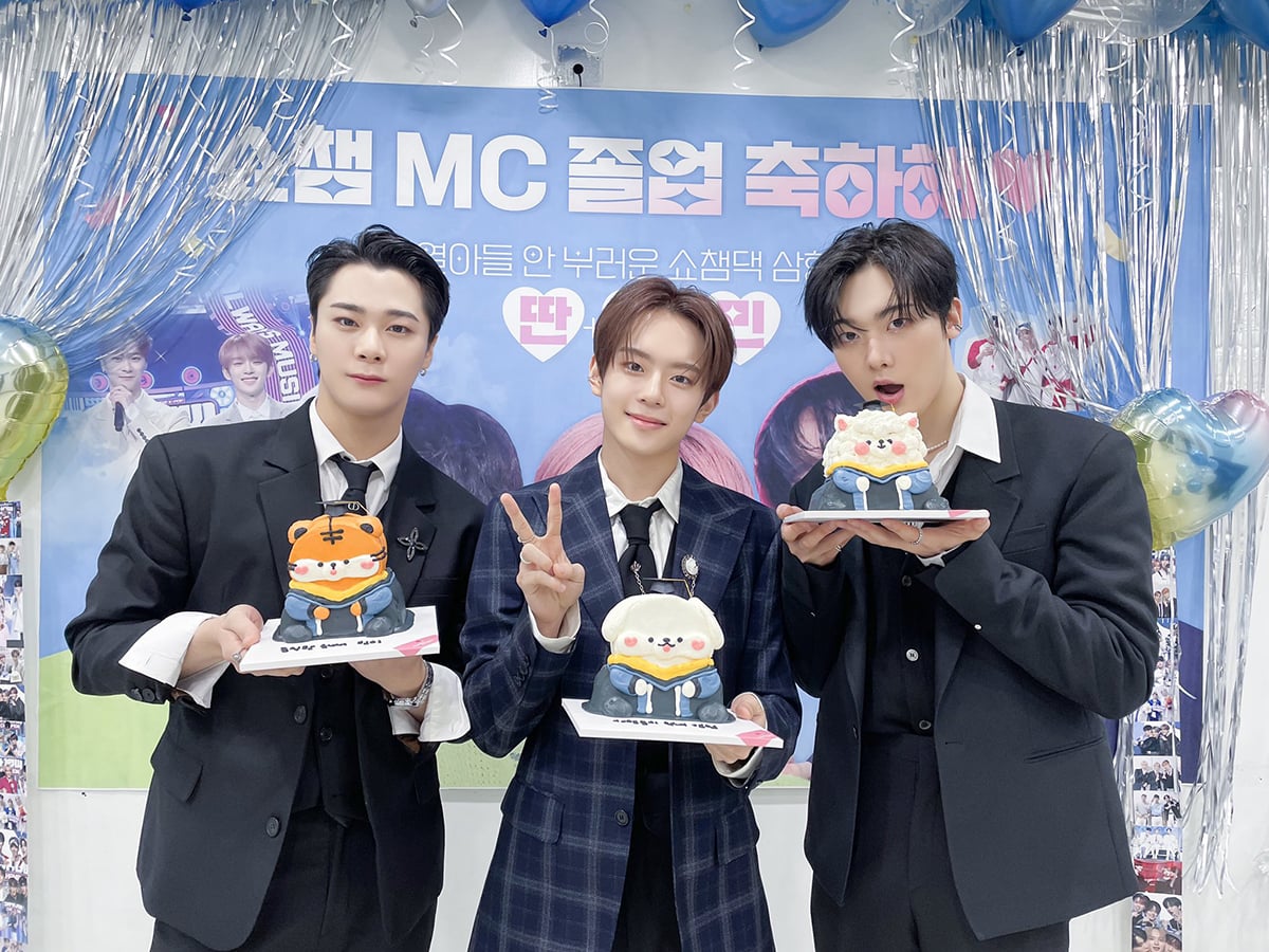 ASTRO's Moonbin, Sanha, & VERIVERY's Kangmin bid farewell to MBC's ...