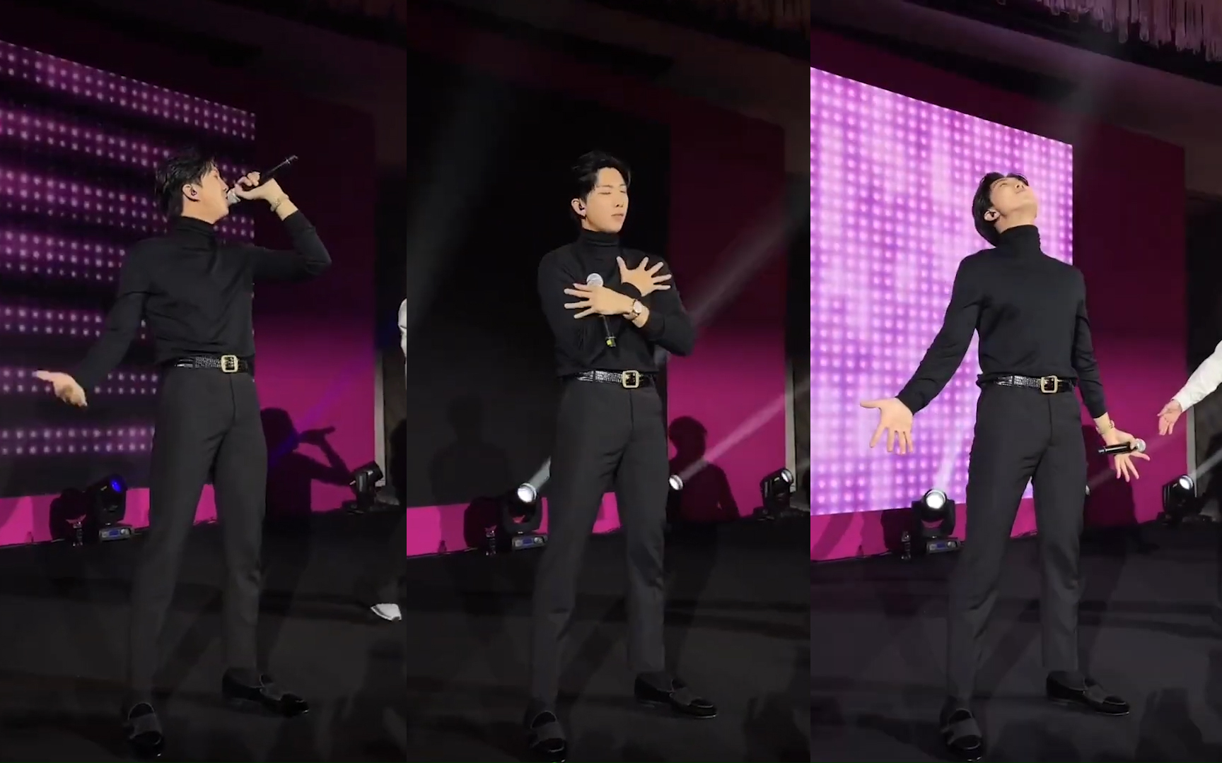 BTS's RM sweeps fans off their feet with his sexy performance of "Sexy Nukim" with Balming Tiger ...