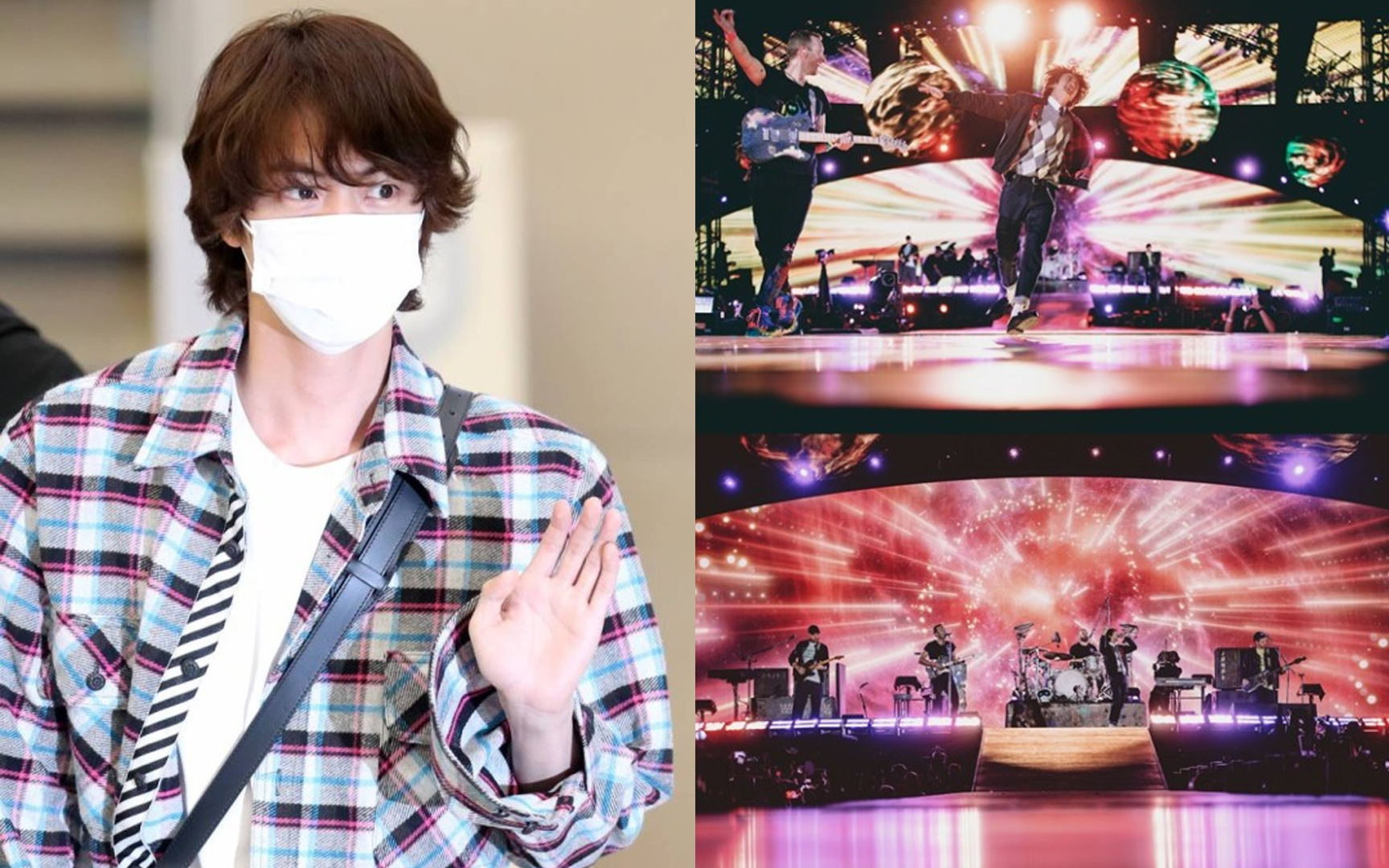 BTS's Jin safely returns to Korea after performing 'The Astronaut' at ...