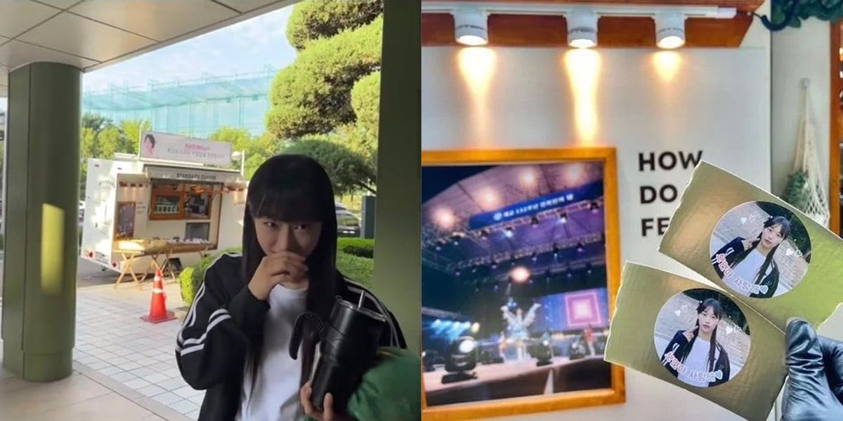 Actress Park Bo Yeon 'shed tears' after seeing the coffee cart sent by ...