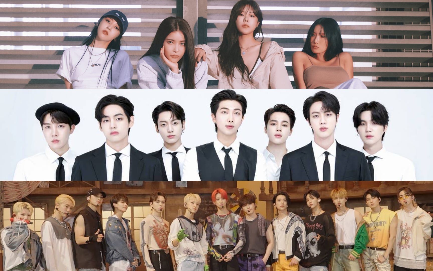 "They've been around that long?" The promotion length of each idol ...