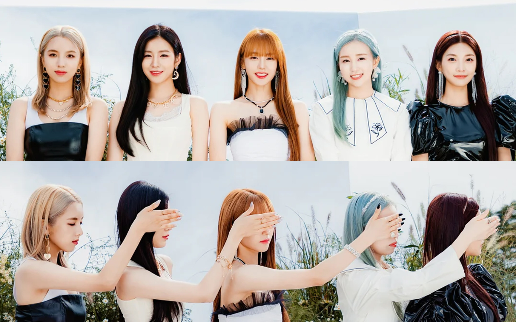 Woo!ah! members look lovely in the new concept photos for the 4th ...