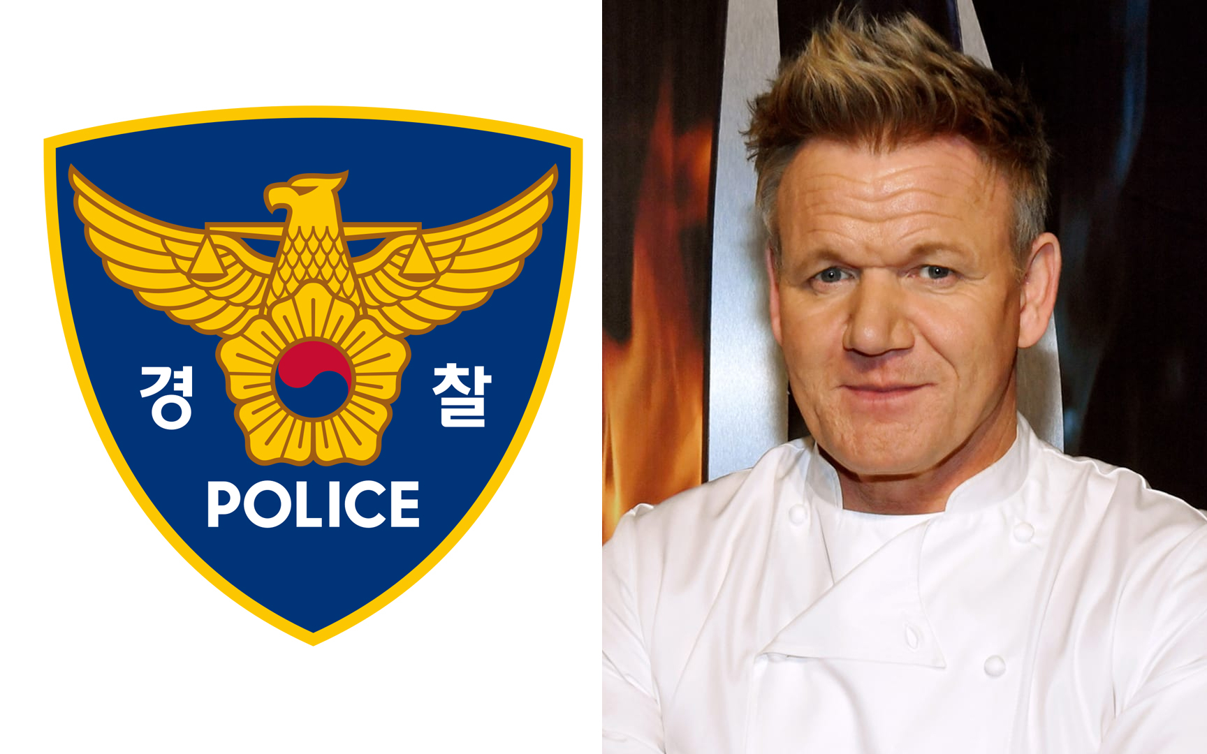 Many find Gordon Ramsay's request to deploy Korean policemen and guard ...