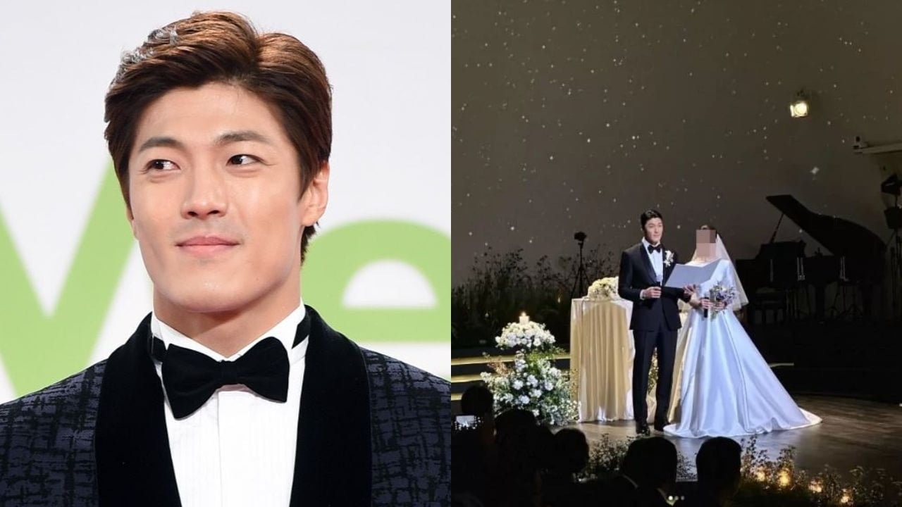 Actor Lee Jae Yoon officially marries his non-celebrity girlfriend ...