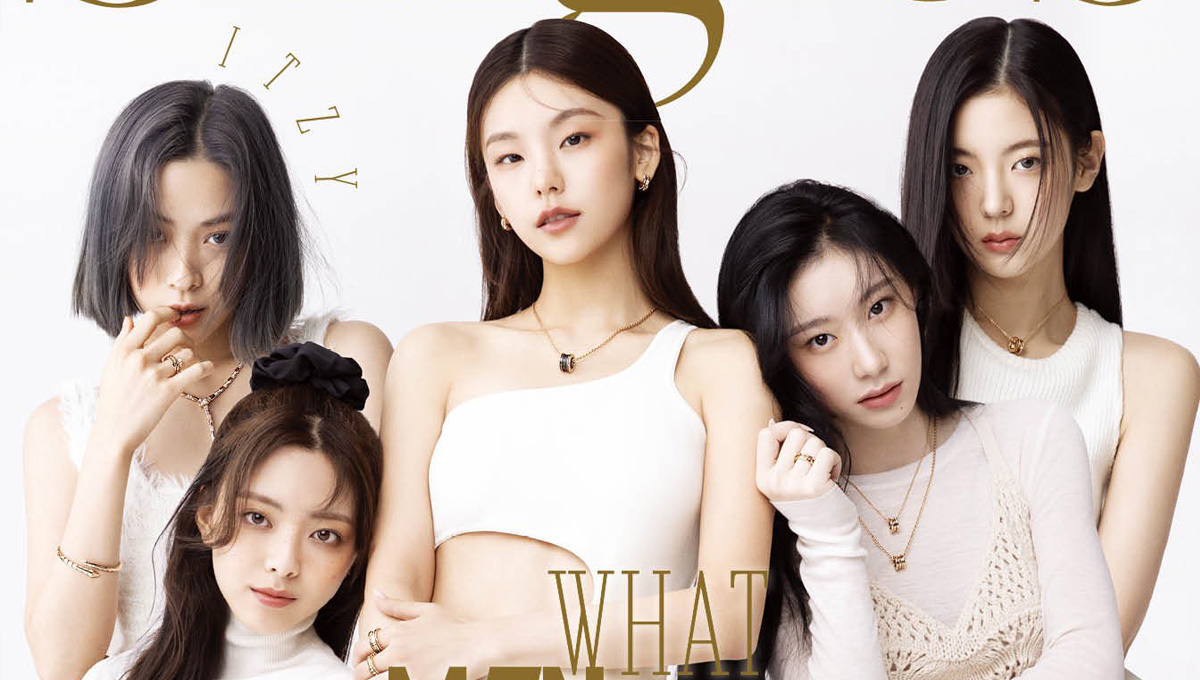 ITZY channel elegance and luxury in 'BVLGARI' on the cover of 'Singles ...