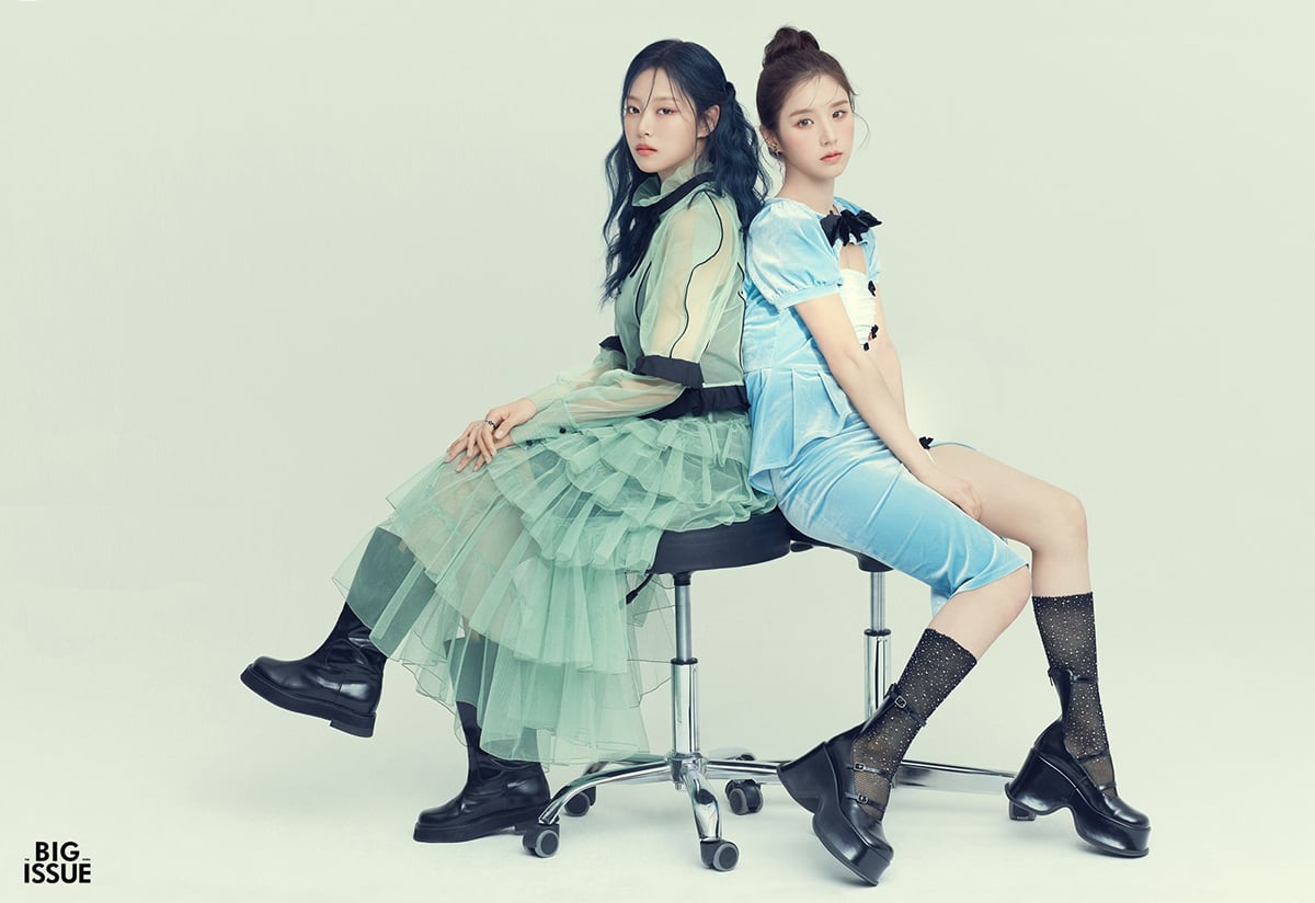LOONA's HeeJin & HyunJin show their delicate visuals as the cover stars ...