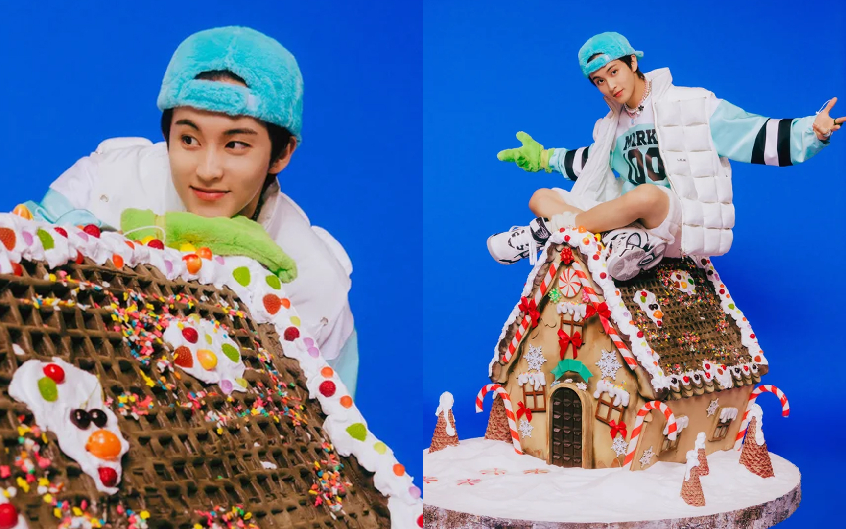 NCT Dream's Mark builds a gingerbread house in the new teasers for the ...