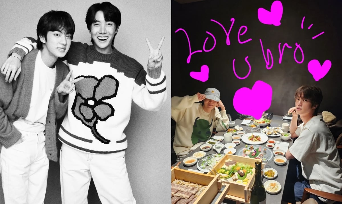 BTS's J-Hope posts a heartfelt message for Jin on his personal ...