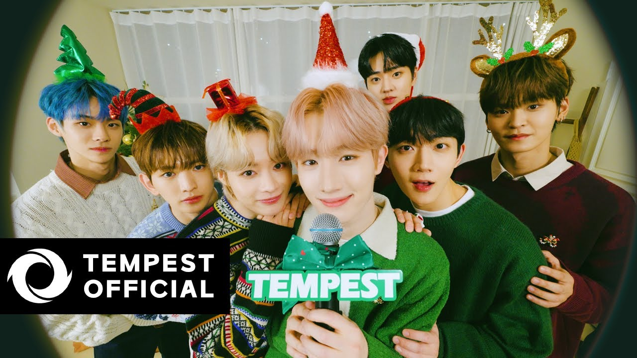 TEMPEST celebrate the holidays in 'Raise Me Up' special MV | allkpop