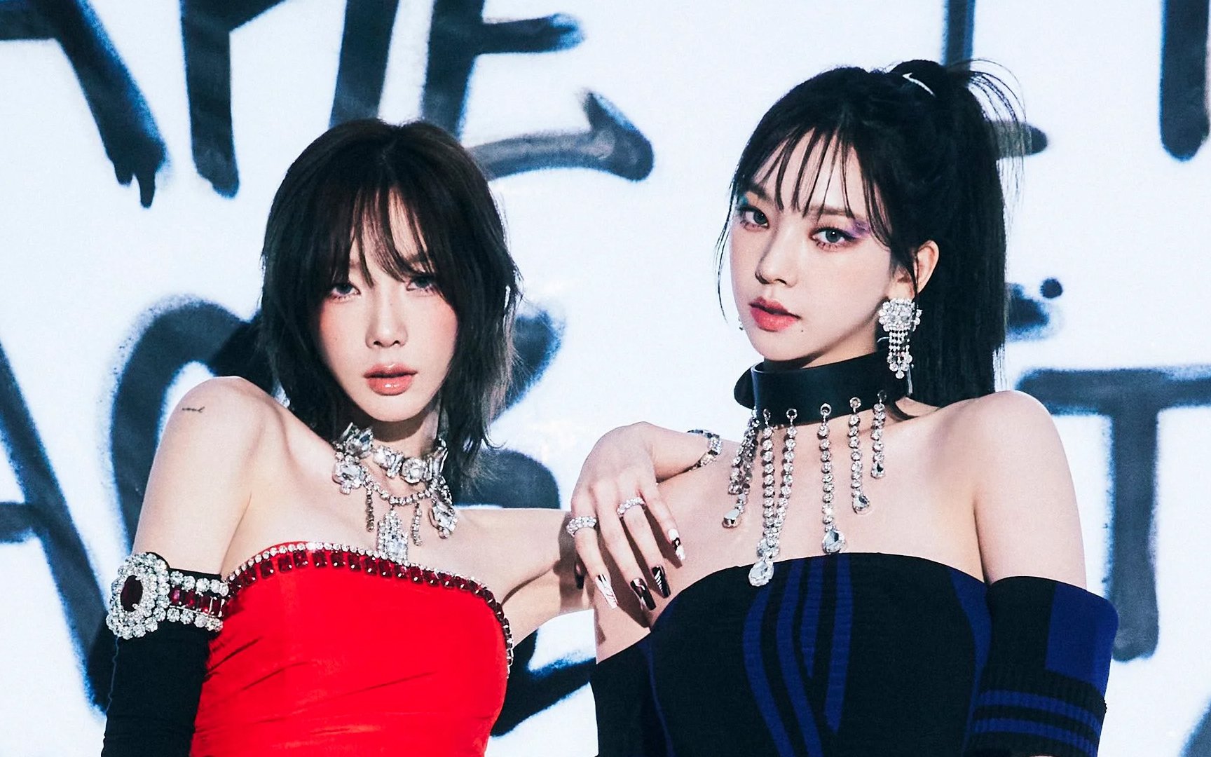 Taeyeon And Karina Showcase Their Alluring Beauty In The New Unit