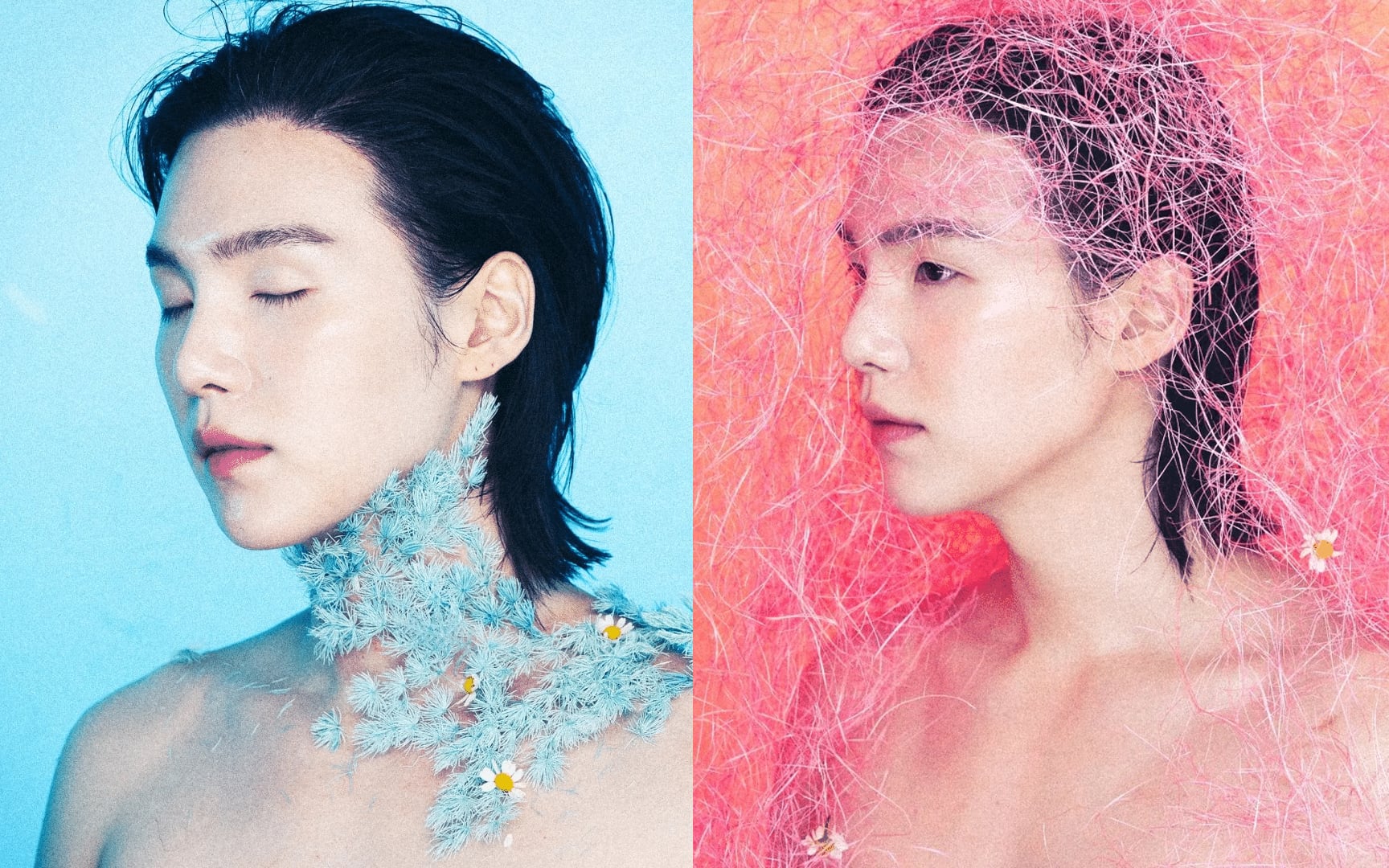 BTS SUGA's new artistic profile photos ignite anticipation for a new ...