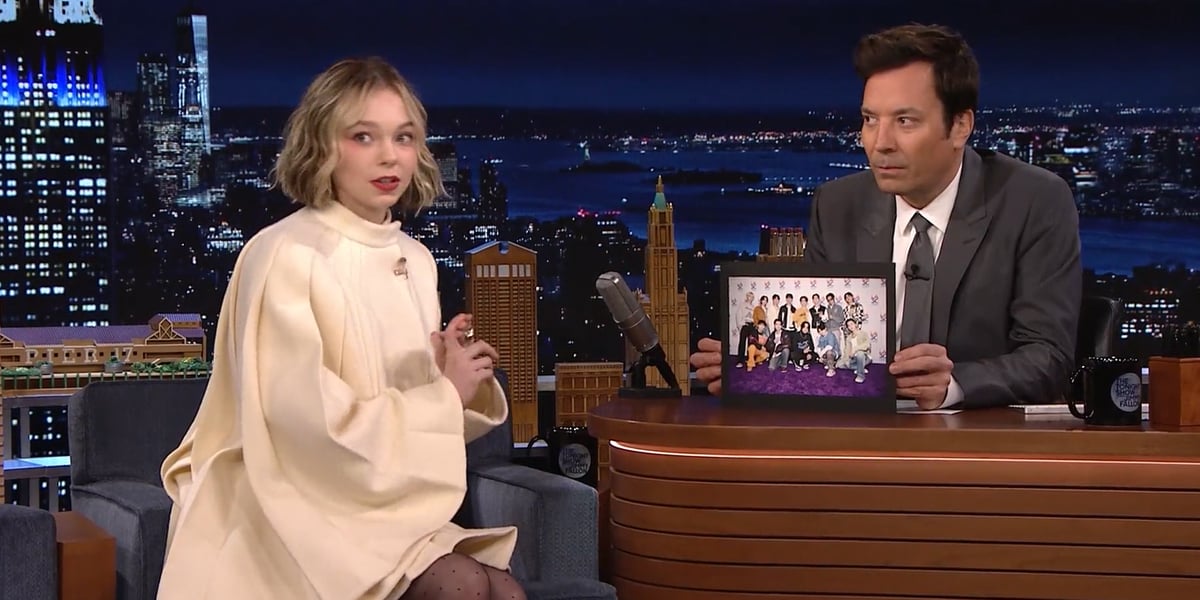 'Wednesday' star Emma Myers expertly explains to Jimmy Fallon why ...