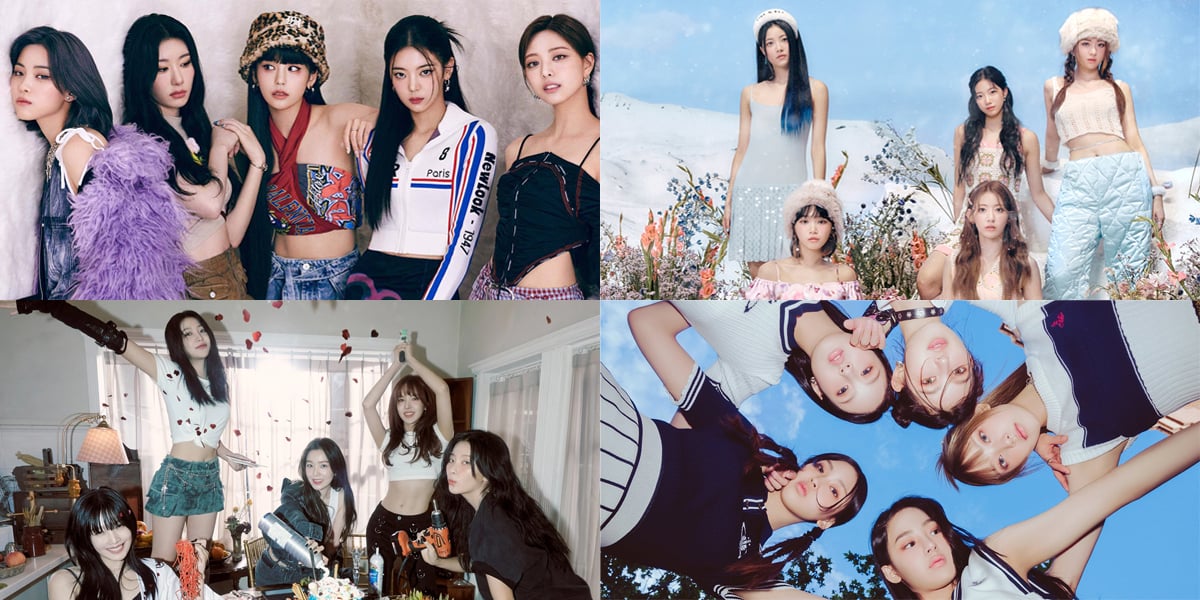 ITZY, LE SSERAFIM, Red Velvet, NewJeans, & more certified by Circle Chart this month | allkpop
