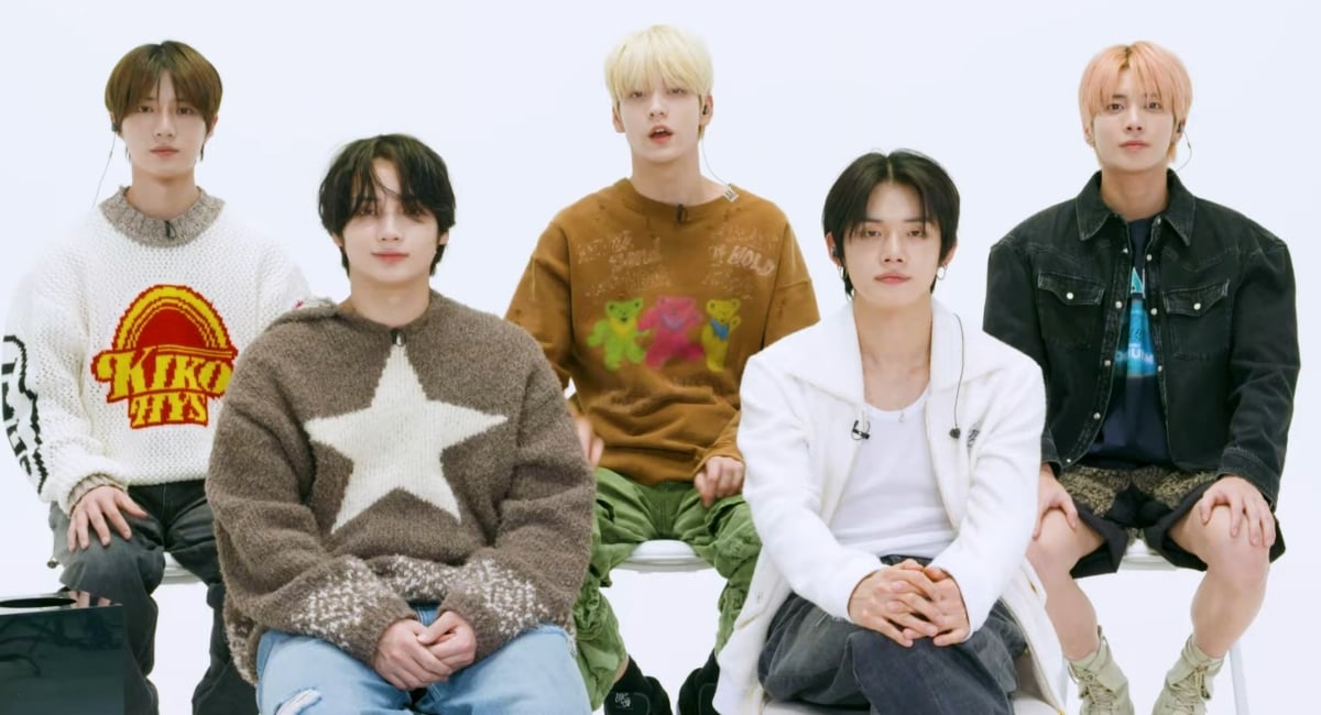TXT tests how well they know their songs by playing 'Song Pictionary ...