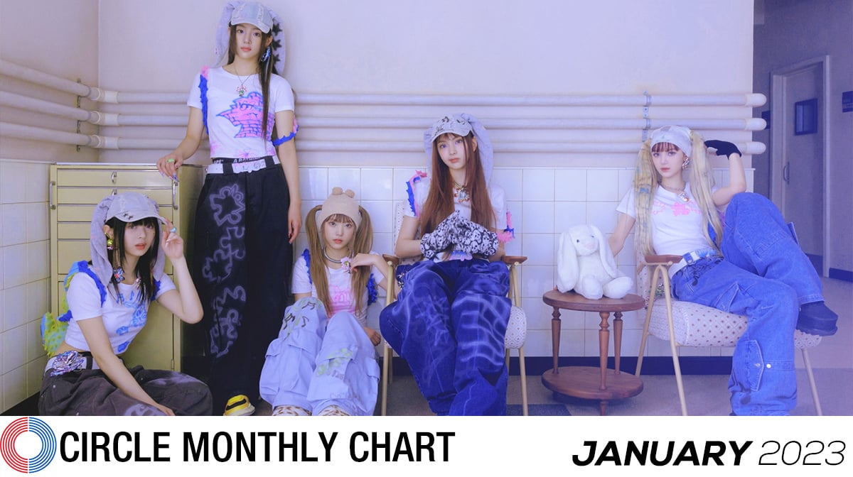 Circle Chart releases chart rankings for the month of January 2023 ...