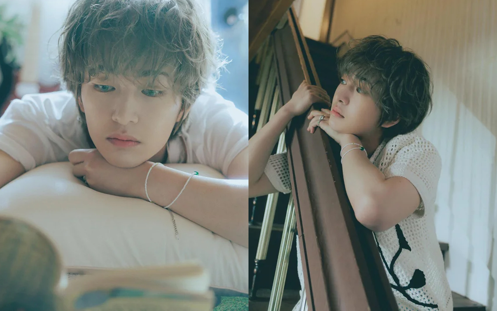 SHINee's Onew spends a tranquil day indoors in the latest concept ...