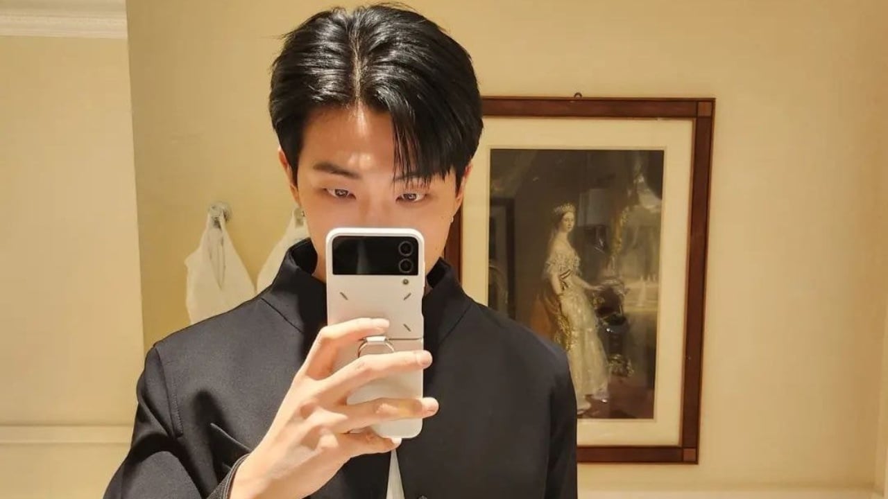 BTS RM steals hearts at the Bottega Veneta FW 2023 show in Milan | allkpop