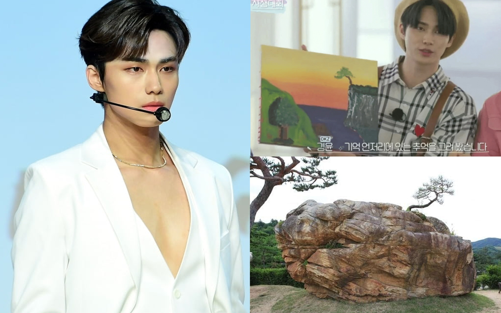 DKZ Kyoungyoon's paintings take on a Darker Tone after his family was revealed to be part of the ...