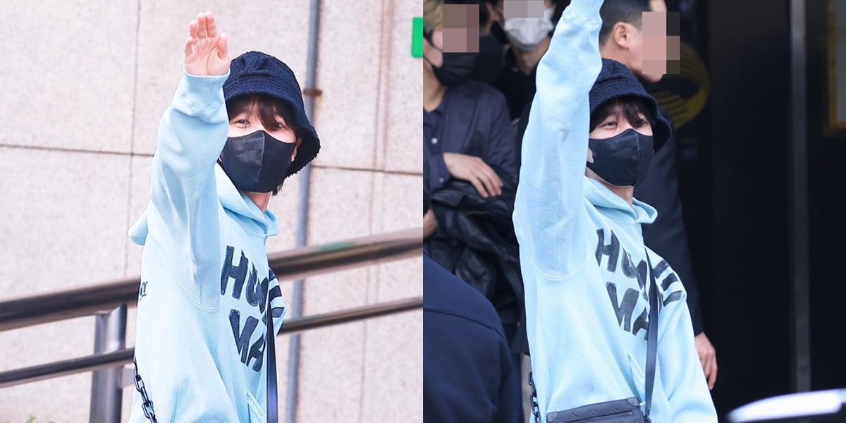 BTS's j-hope delivers happy vibes on his way to the recording of 'Jay ...