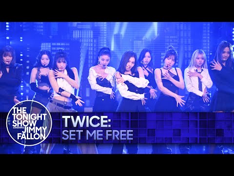 Watch TWICE perform 'Set Me Free' for the first time ever on 'The Tonight Show Starring Jimmy ...