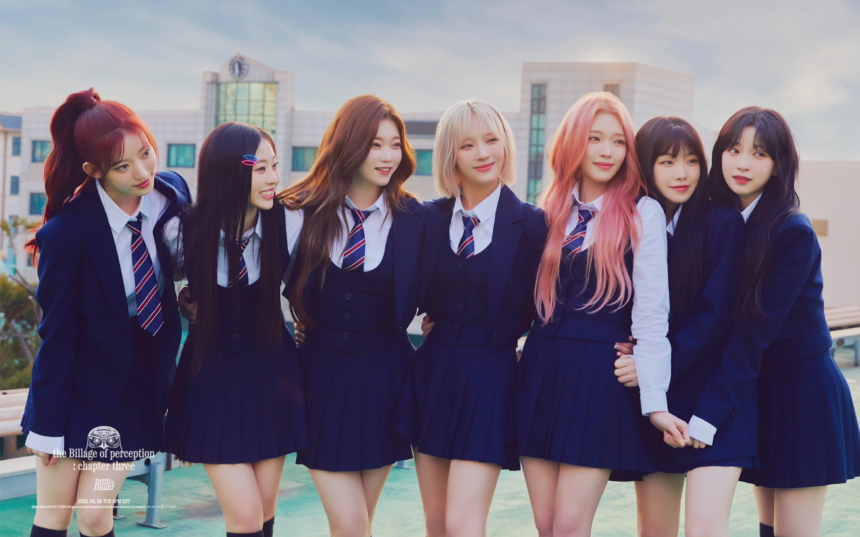 Billlie members attend school in the 'Reflections of B#6' teaser photos ...