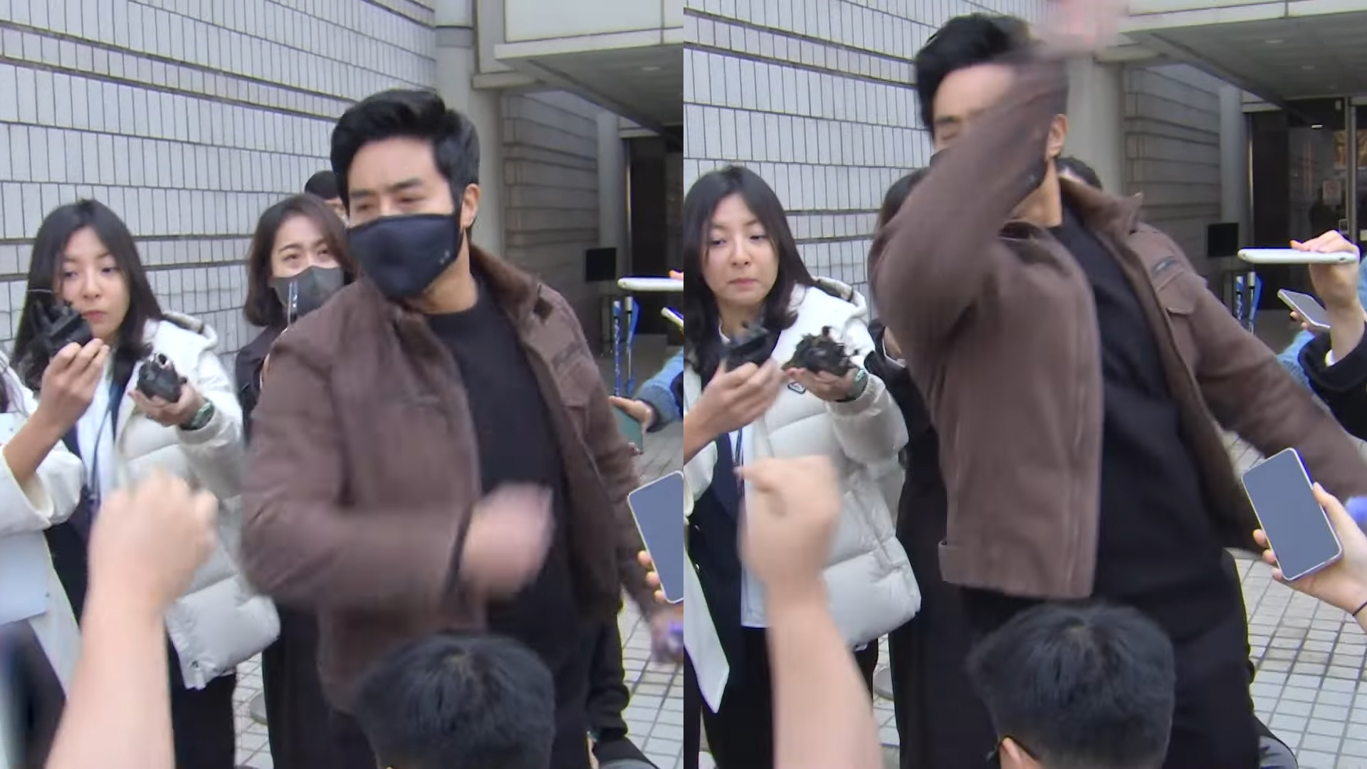 Ken Rhee slaps a YouTuber in front of the court after his first hearing ...