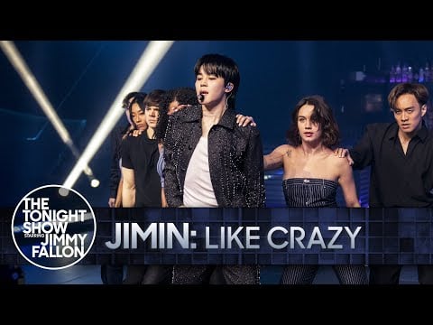 BTS's Jimin performs 'Like Crazy' for the first time ever on 'The ...